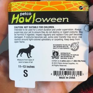Petco | Other | Petco Pet Halloween Costumes Devil Dog Small Xxl | Poshmark